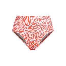 LANDS' END High Waist Bikinihose, leichtes Shaping f&uuml;r Damen, Damen, size: regular, Orange, Nylon-Mischung, by Lands' End