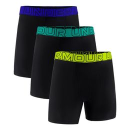 Under Armour UA PERFORMANCE TECH - SOLID 6 IN 3PK Herren Boxershort