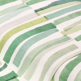 buttinette Dekostoff Watercolor-Streifen "Lorena", natur-color