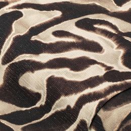buttinette Baumwoll-Struktur-Canvas "Animal", braun-color