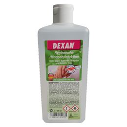 H&auml;ndedesinfektionsmittel Dexan 500ml Flasche