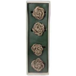 SONSTIGE Serviettenring-Set KNOPF