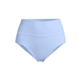 LANDS' END Bikinihose zum Umschlagen, High Waist, f&uuml;r Damen in Plus-Gr&ouml;&szlig;e, Damen, size: plus, Blau, Elasthan/Nylon-Mischung, by Lands' End