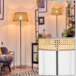 hofstein Barcos Stehleuchte 45 cm beige, Naturfarben, 1-flammig