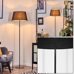 hofstein Bassagoda Stehleuchte 45 cm Schwarz, Wei&szlig;, 1-flammig