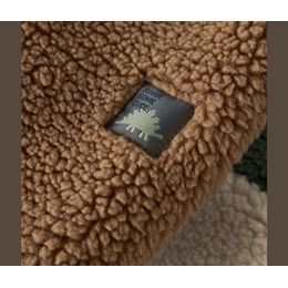 Tchibo - Name IT Teddy-Blockjacket - Baby - Gr. 74 - gr&uuml;n