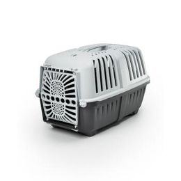 Lionto Transportbox aus Plastik grau M