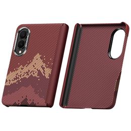 Wigento Handyh&uuml;lle Design f&uuml;r Samsung Galaxy Z Fold8 5G Motiv Muster Kameraschutz