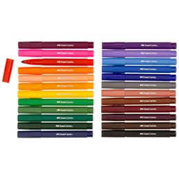 Faber-Castell Jumbo Filzstifte, 24 Stifte