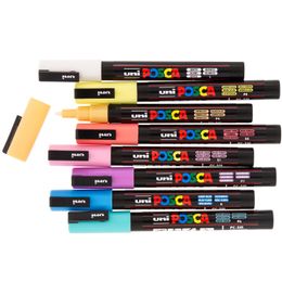 buttinette POSCA Pastell-Marker, PC3M, 8 Stifte