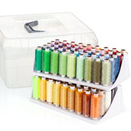buttinette N&auml;hgarn-Set XL, mit 75 N&auml;hgarnen