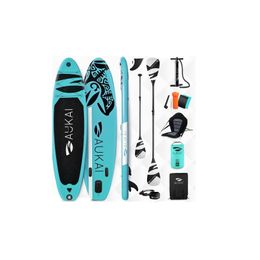 Stand Up Paddle Board "AUKAI Pro Ocean" mit Kajak-Sitz t&uuml;rkis