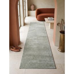 L&auml;ufer Kurzflor Gr&uuml;n 80x150 cm - CETINA KADIMA DESIGN
