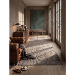 L&auml;ufer Pflegeleicht Braun 80x300 cm - CETINA KADIMA DESIGN