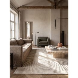 Teppich Pflegeleicht Beige 120x170 cm - CETINA KADIMA DESIGN