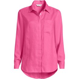 Premium Reinleinen-Bluse f&uuml;r Damen in Petite-Gr&ouml;&szlig;e, Damen, size: petite, Pink, Leinen, by Lands' End