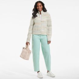LANDS' END Barrel-Feincordhose High Waist f&uuml;r Damen, Damen, size: regular, Blau, Baumwolle, by Lands' End