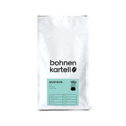 bohnenkartell - Gustavo Filterkaffee - 1 kg Ganze Bohne - Intensit&auml;t: 3/6