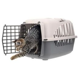 GarPet Hundebox Auto R&uuml;ckbank Transportbox Grau