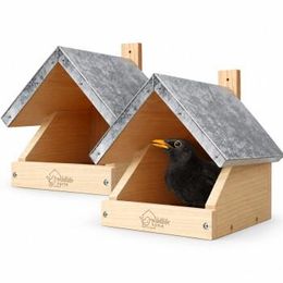 WILDLIFE HOME Nistkasten f&uuml;r Amseln | 2er Set