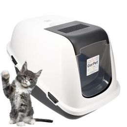 GarPet Katzenklo mit Deckel Katzentoilette XL