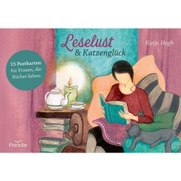 Postkartenbuch &raquo;Leselust & Katzengl&uuml;ck&laquo;