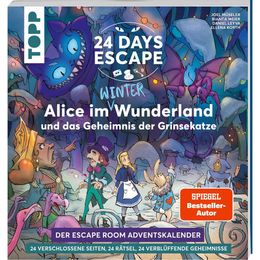 24 DAYS ESCAPE - Der Escape Room Adventskalender: Alice im Wunderland und das Ge...