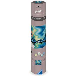 RAVENSBURGER VERLAG CreArt, Malen nach Zahlen Canvas Leinwand - Nordlichter
