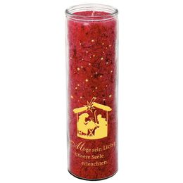 Palmwachskerze &raquo;Weihnachten&laquo;
