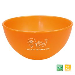 Kinder-Mehrweg-M&uuml;slischale &raquo;Orange&laquo;