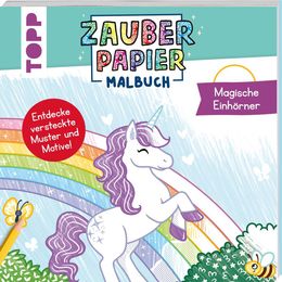 Zauberpapier Malbuch Magische Einh&ouml;rner