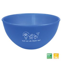 Kinder-Mehrweg-M&uuml;slischale &raquo;Blau&laquo;