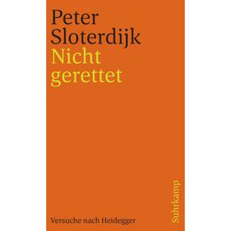 Suhrkamp Verlag AG Nicht gerettet