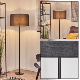 hofstein Flemming Stehleuchte 50 cm Schwarz, 1-flammig