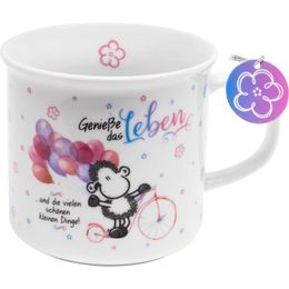 Sheepworld Tasse 46204 Geniesse das Leben und die vielen sch&ouml;nen kleinen Dinge!