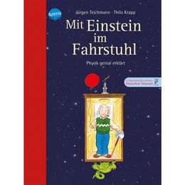 Mit Einstein im Fahrstuhl