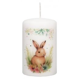 Stumpenkerze &raquo;Osterhase&laquo;
