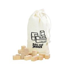 W&uuml;rfelpuzzle aus Holz