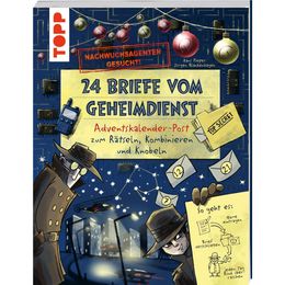 Nachwuchsagenten gesucht! 24 Briefe vom Geheimdienst. Adventskalender-Post zum R...