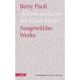 "Ich bin nicht von der Zeitlichkeit"