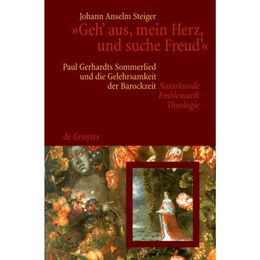 De Gruyter "Geh' aus, mein Herz, und suche Freud'"