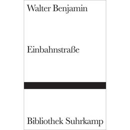 Suhrkamp Verlag AG Einbahnstra&szlig;e