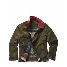 Bob Herren Wendejacke Billy Gr&uuml;n Oberstoff 1: 45 % Baumwolle, 39 % Polyester, 16 % Polyamid