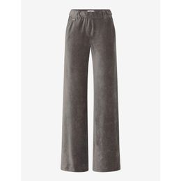 Brax Damen Cordhose Style MAINE INDUSTRIAL GREY, grau, Gr. 48L