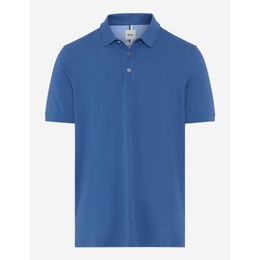 Brax Herren Polo Style PETE horizon, Blau, Gr. XL