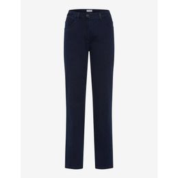 Raphaela by Brax Damen Five-Pocket-Hose Style CORRY THERMO DARK BLUE, denim dunkelblau, Gr. 36
