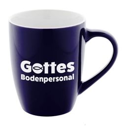 Keramiktasse Gottes Bodenpersonal