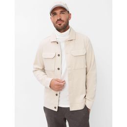 Brax Herren Overshirt Style SANTIAGO oat, Altwei&szlig;, Gr. XS