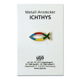 Anstecknadeln auf Karte &raquo;Fisch&laquo;