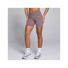 Myprotein MP Damen Tempo Shorts mit geraffter Vorderseite &ndash; Mokka - XL
